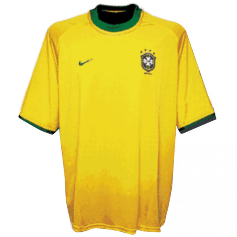 Retro 2000 Brazil Home Soccer Jersey - Team Soccer Jerseys