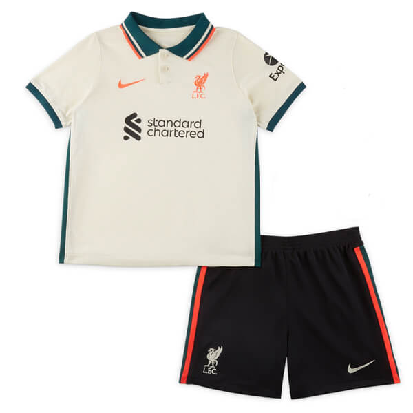 Kids 2021-2022 Liverpool Away Soccer Kit - Team Soccer Jerseys