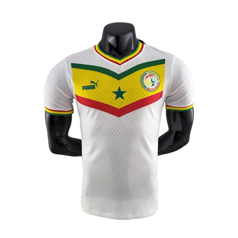 2022 Senegal Home Player Version Soccer Jersey - Team Soccer Jerseys