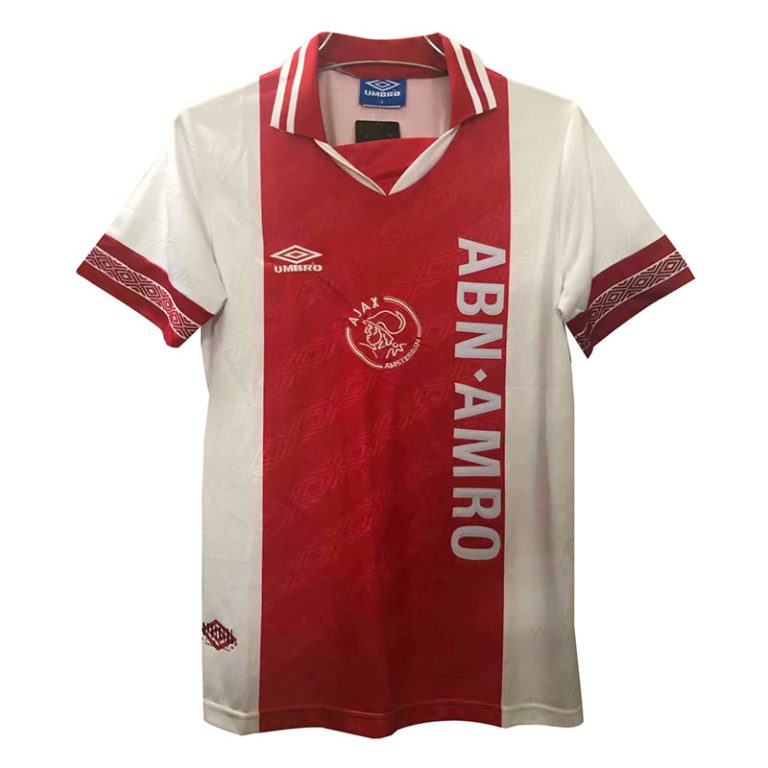 Retro 1994-1995 Ajax Home Soccer Jersey - Team Soccer Jerseys