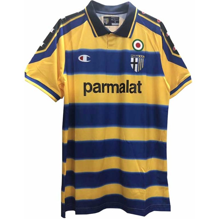 Retro 1999-2000 Parma Calcio Home Soccer Jersey - Team Soccer Jerseys