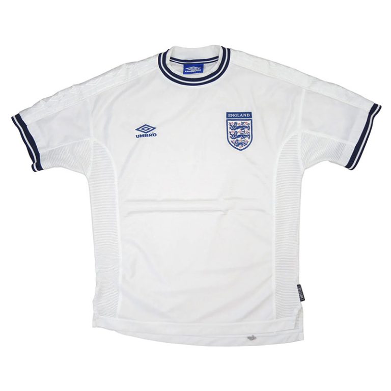 Retro 2000 England Home Soccer Jersey - Team Soccer Jerseys