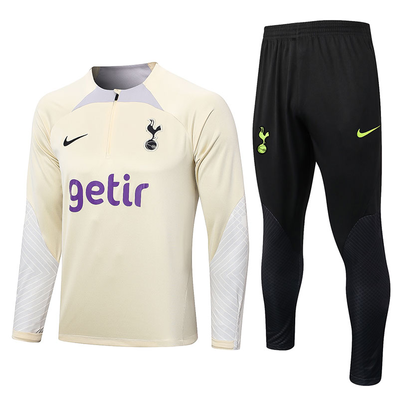 2022-2023 Tottenham Hotspur Training Suit Yellow - Team Soccer Jerseys