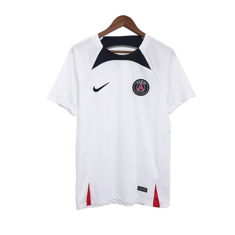2022-2023 PSG Pre-Match White Soccer Jersey - Team Soccer Jerseys