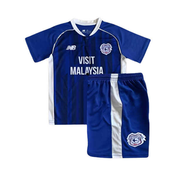 Kids 2023-2024 Cardiff City Home Soccer Kit - Team Soccer Jerseys