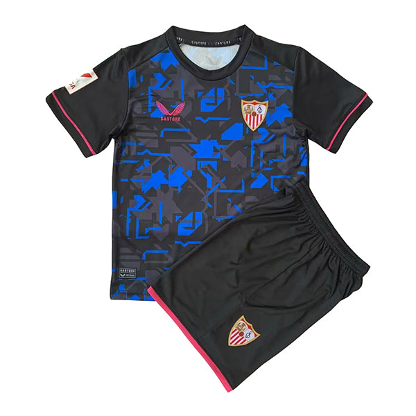 Kids 2023-2024 Sevilla Third Soccer Kit - Team Soccer Jerseys