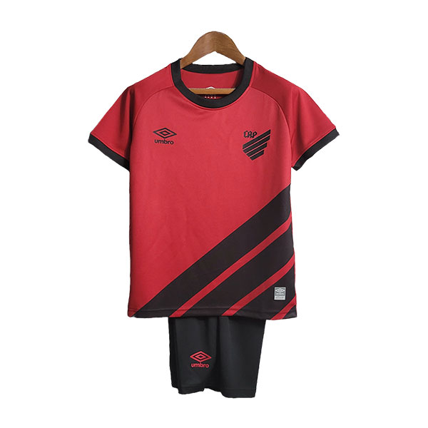 Kids 2023-2024 Athletico Paranaense Home Soccer Kit - Team Soccer Jerseys