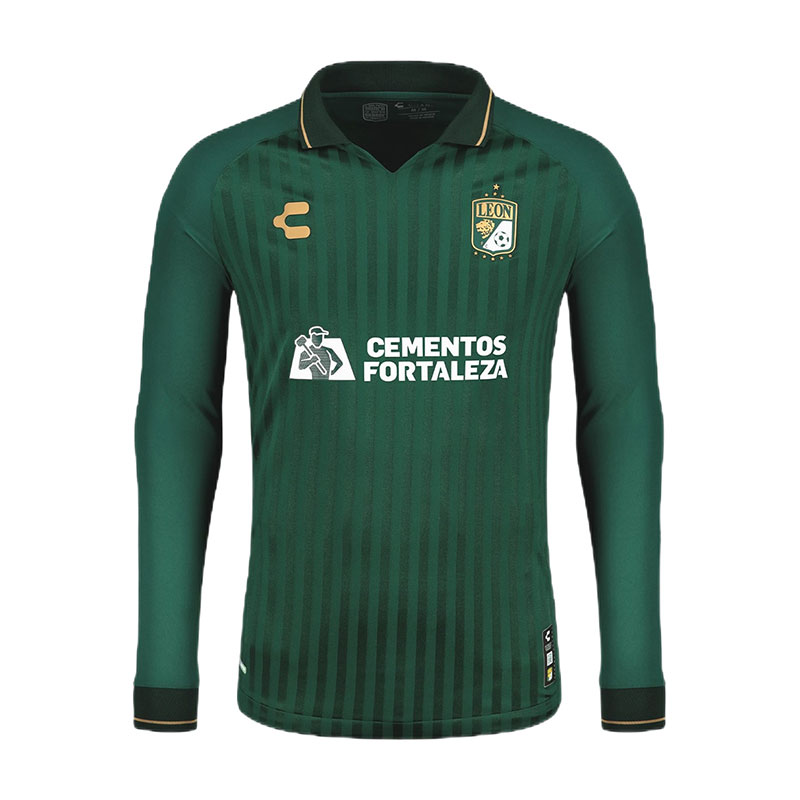2023-2024 Club Leon World Cup Long Sleeve Soccer Jersey - Team Soccer ...
