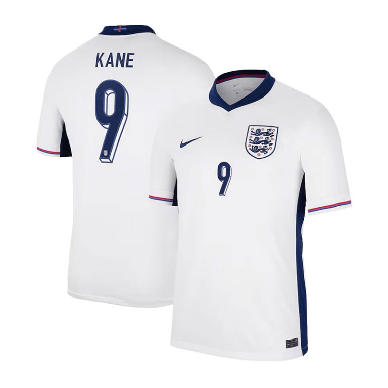 2024 England KANE #9 Euro Home Soccer Jersey - Team Soccer Jerseys