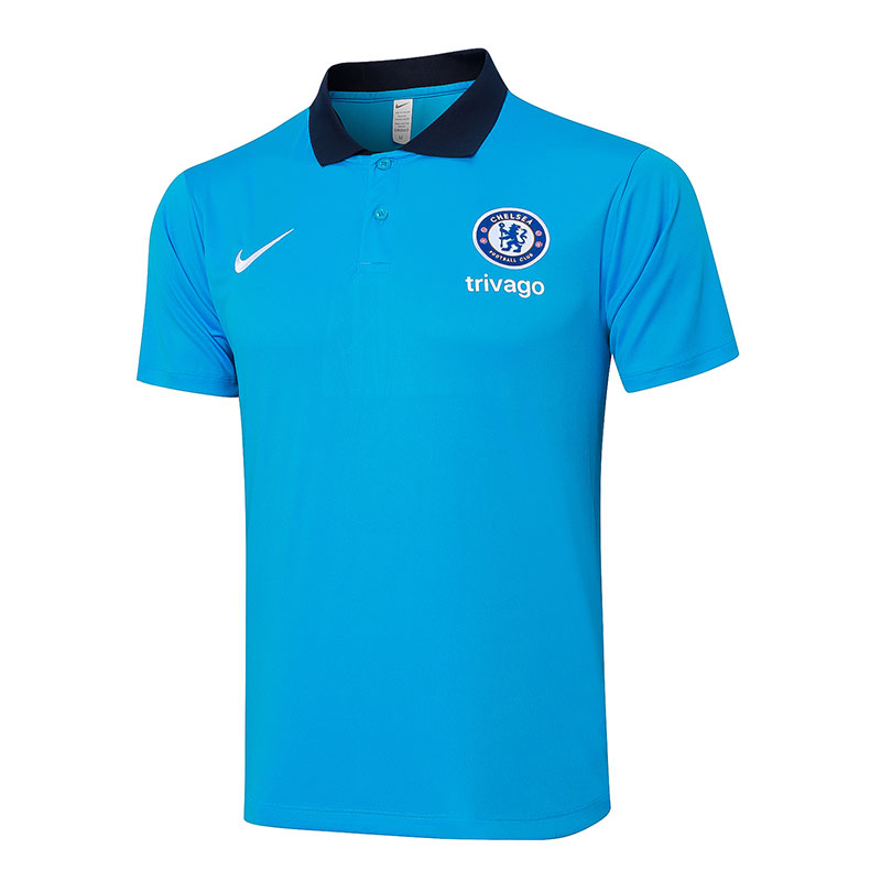 2024-2025 Chelsea Light Blue Polo - Team Soccer Jerseys