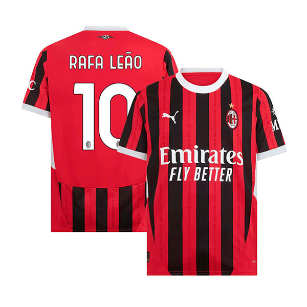 2024-2025 AC Milan RAFA LEAO #10 Home Soccer Jersey - Team Soccer Jerseys