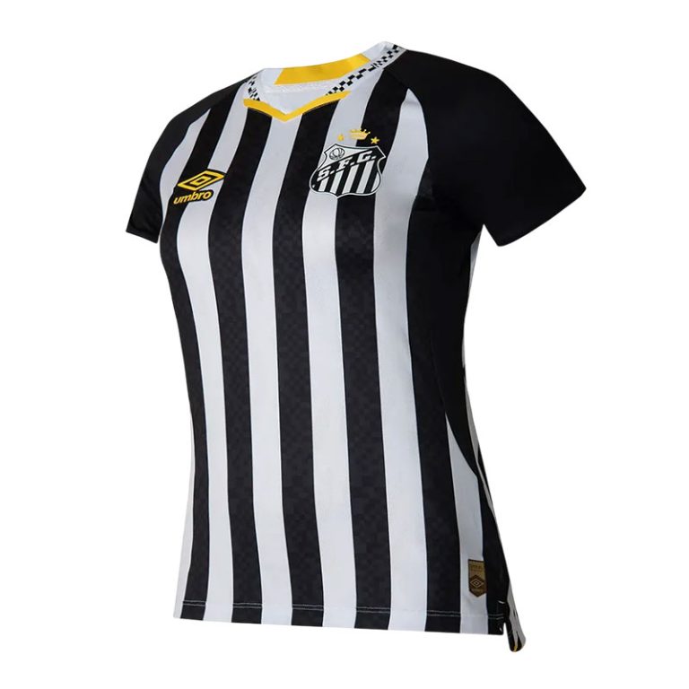 Women 2025-2026 Santos FC Away Soccer Jersey - Team Soccer Jerseys