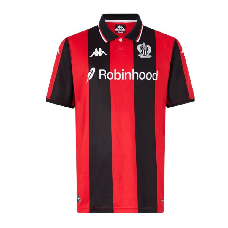 2025-2026 OGC Nice Home Soccer Jersey - Team Soccer Jerseys