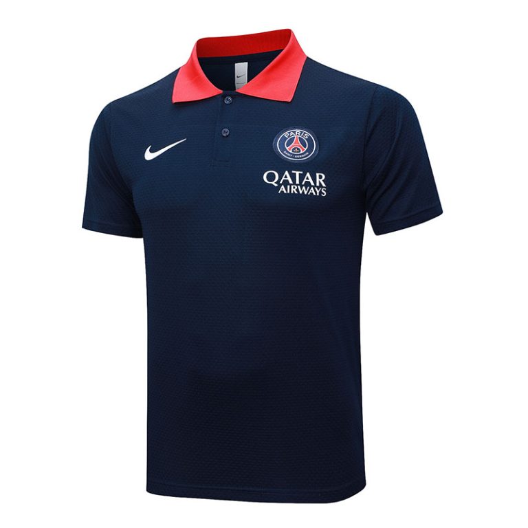 2025-2026 PSG Blue Polo - Team Soccer Jerseys